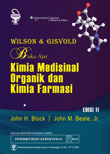 Buku Farmasi: Buku Buku Ajar Wilson Kimia Medisinal Buku Farmasi: Buku Buku Ajar Wilson Kimia Medisinal
